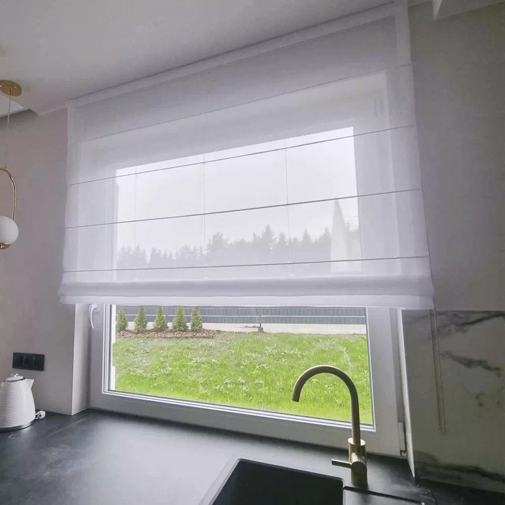 Roleta rzymska na drzwi balkonowe długa i szeroka RADIMAR