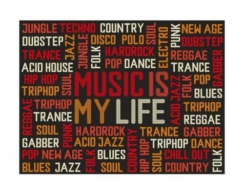 Fototapeta - Music is my life